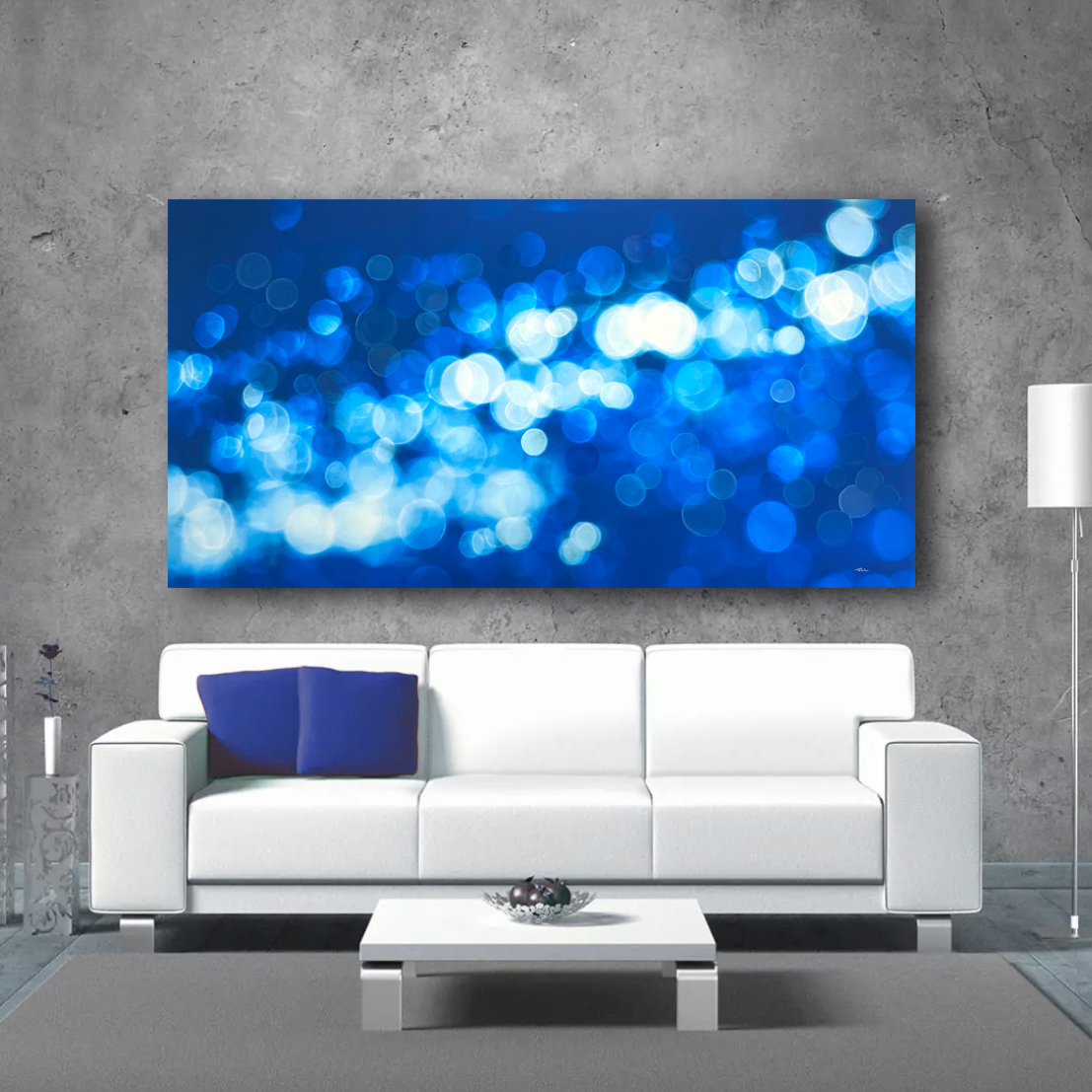 Blue Hour Glitter - Art Lovers Australia