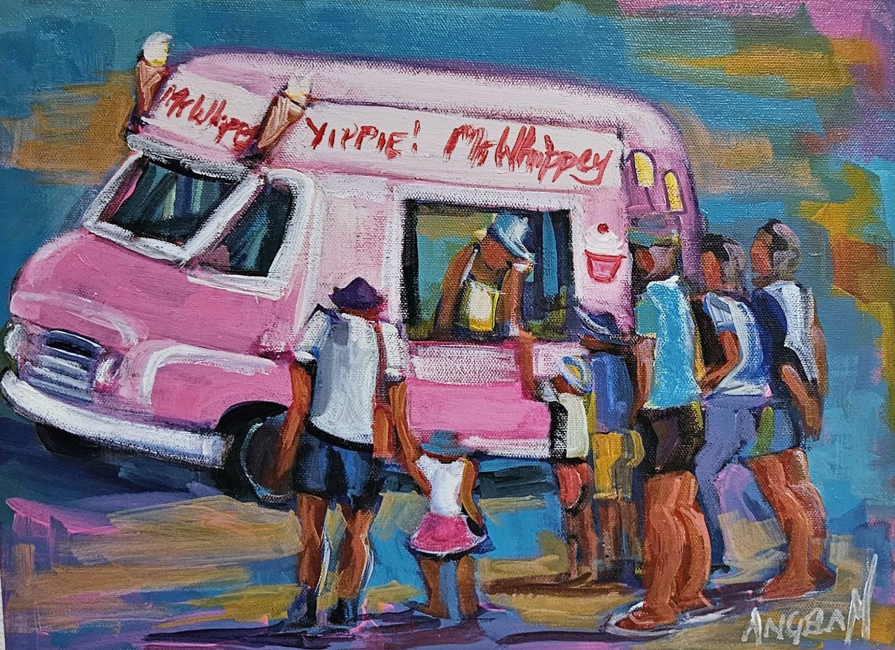 Yippie Mr Whippey - Art Lovers Australia