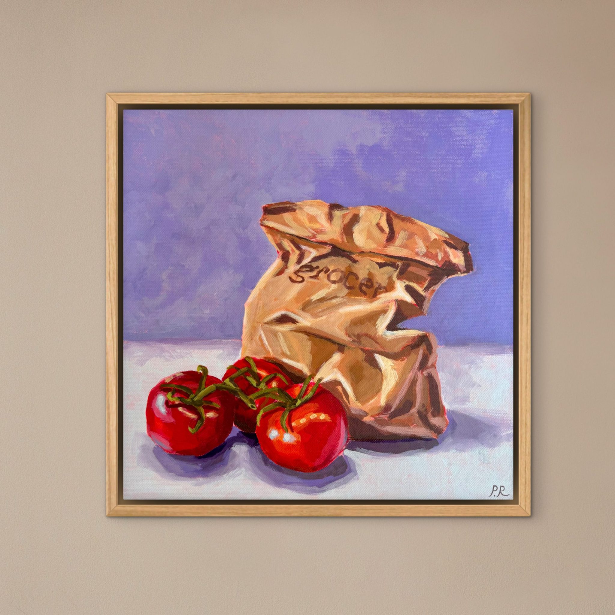 Grocer’s tomatoes - Art Lovers Australia