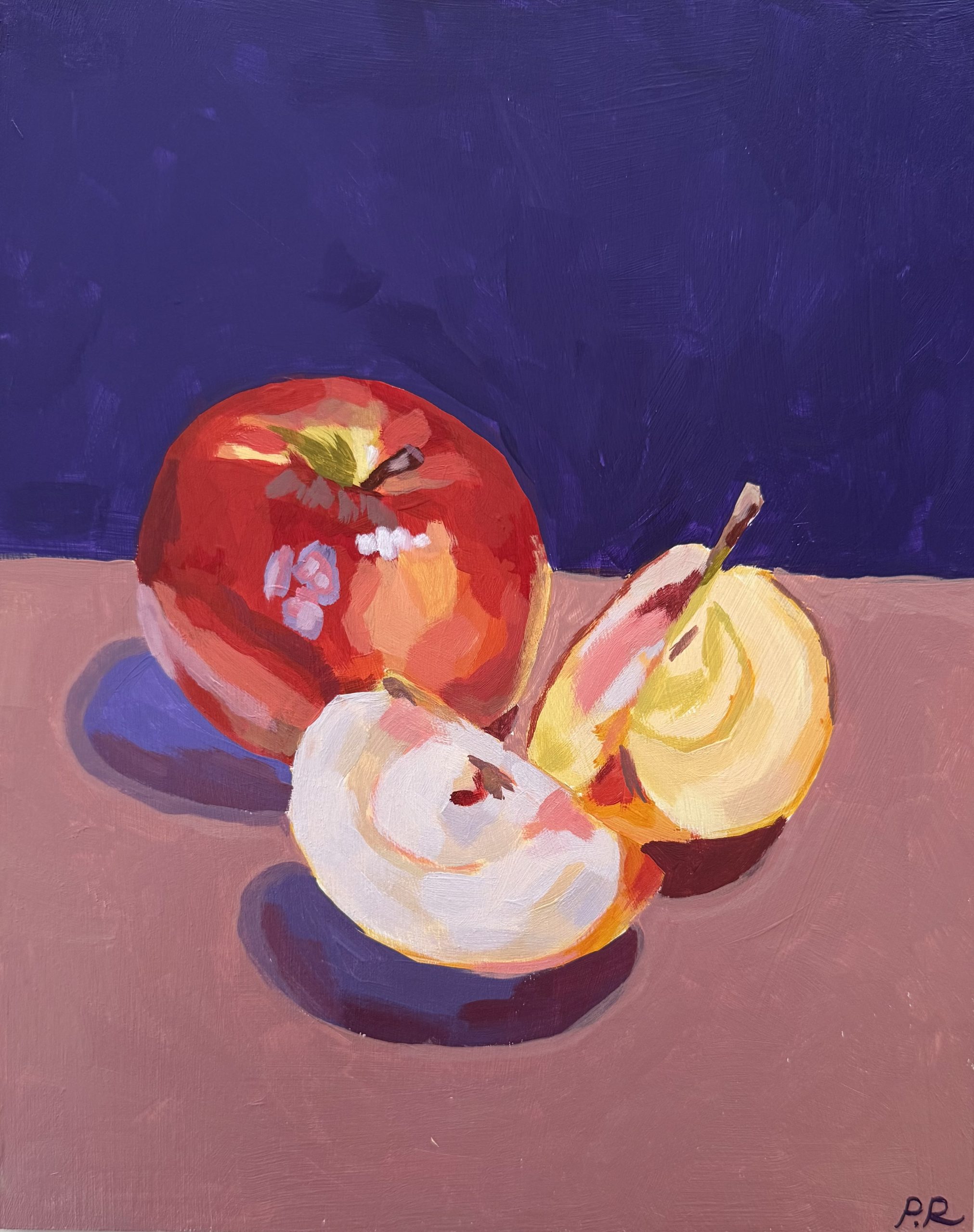 Apple slices - Art Lovers Australia