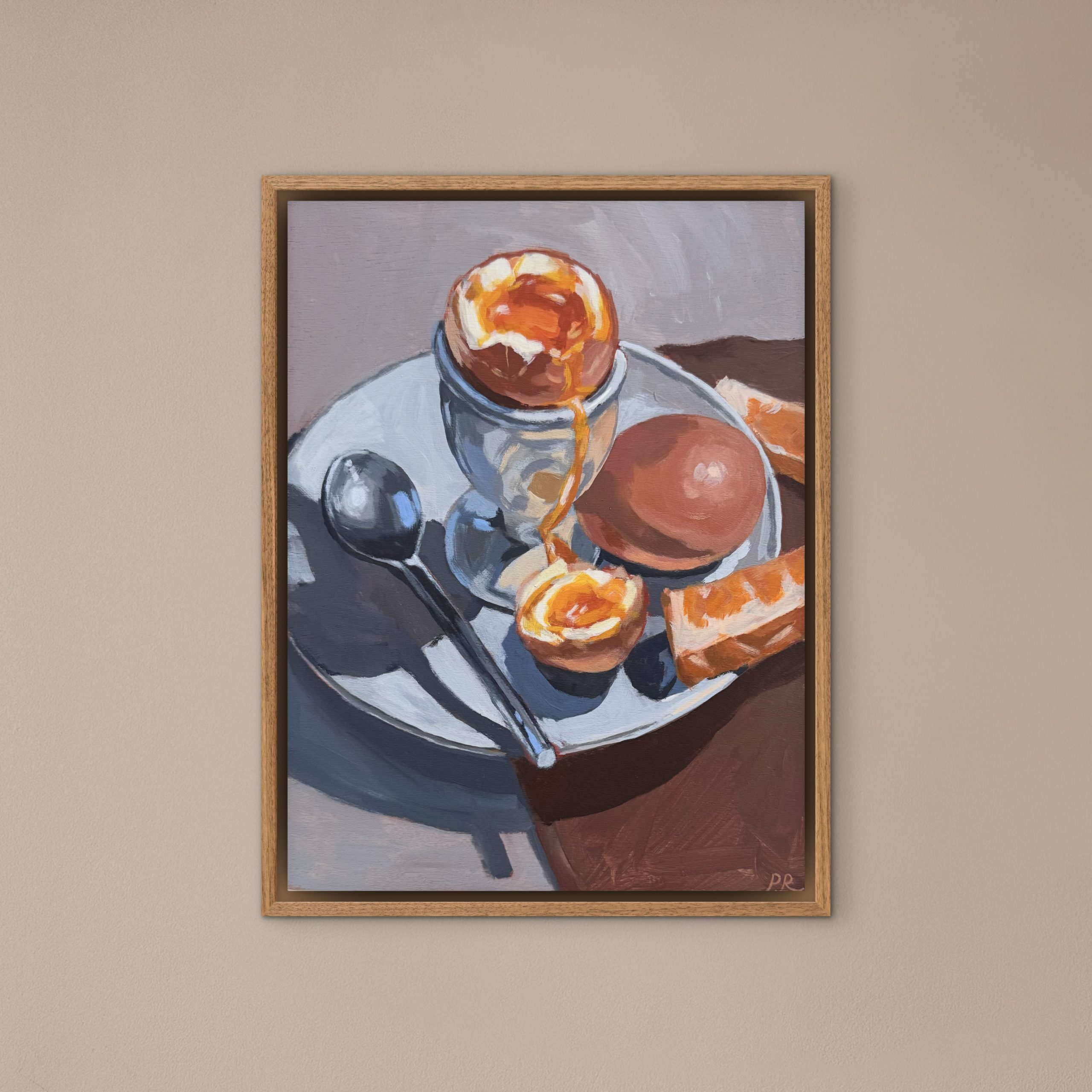 Soft boiled eggs - Art Lovers Australia