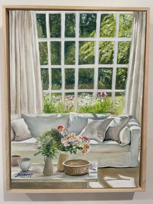 Garden Beyond the Window - Art Lovers Australia