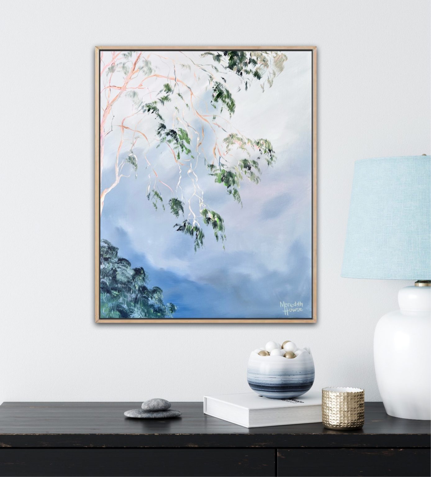 Illumination Gum Tree Sky - Art Lovers Australia