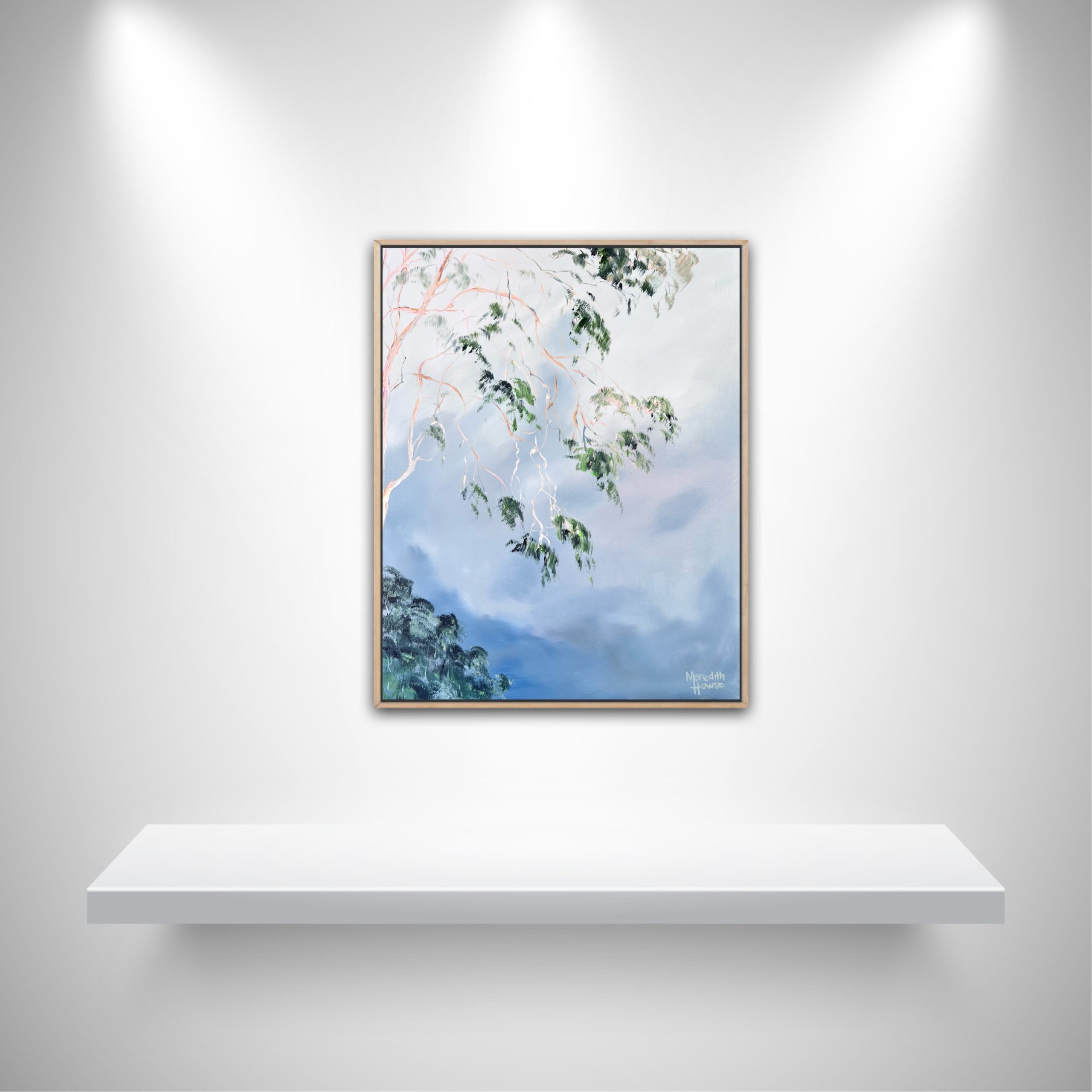 Illumination Gum Tree Sky - Art Lovers Australia