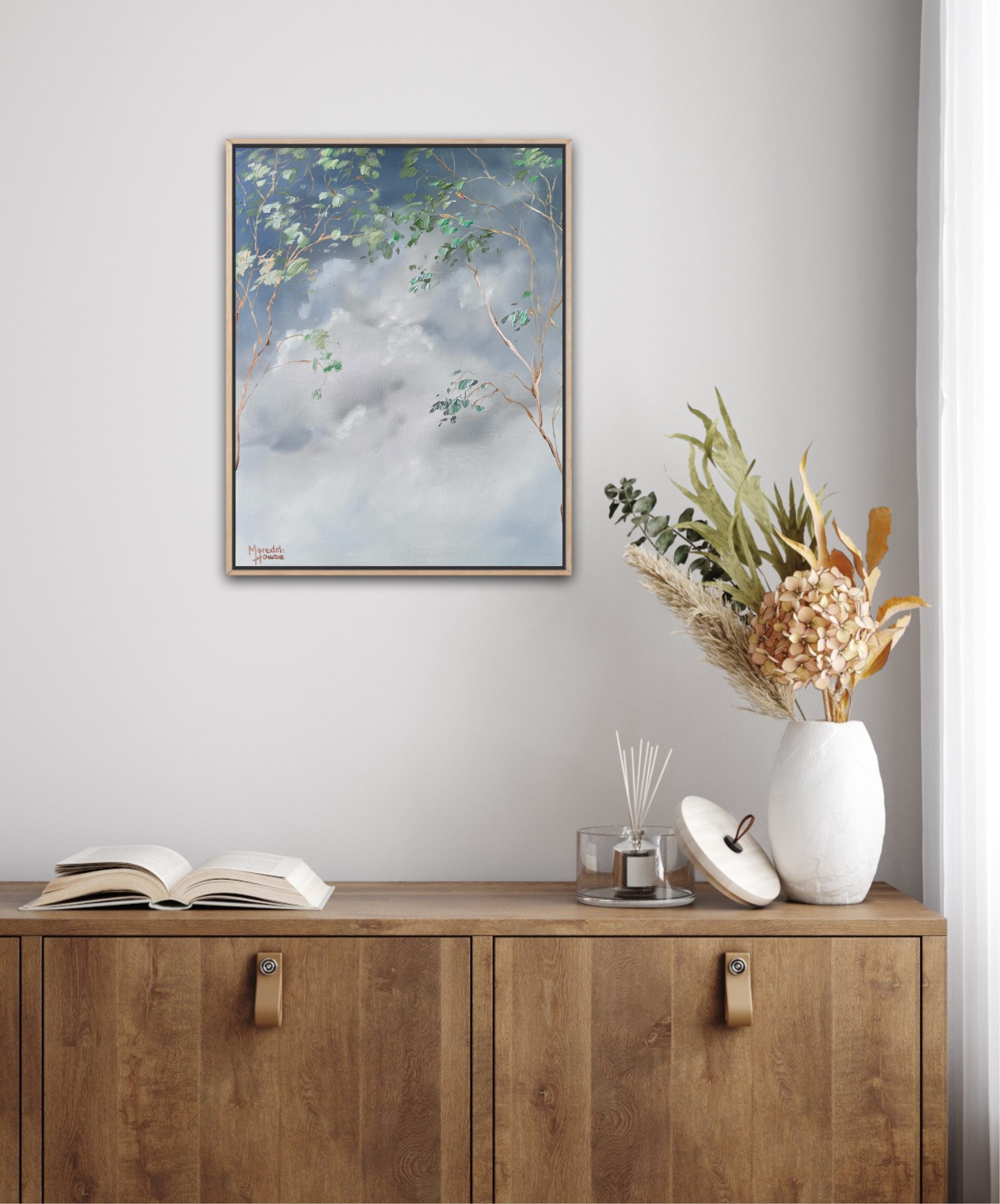 Illumination Gum Leaf - Art Lovers Australia