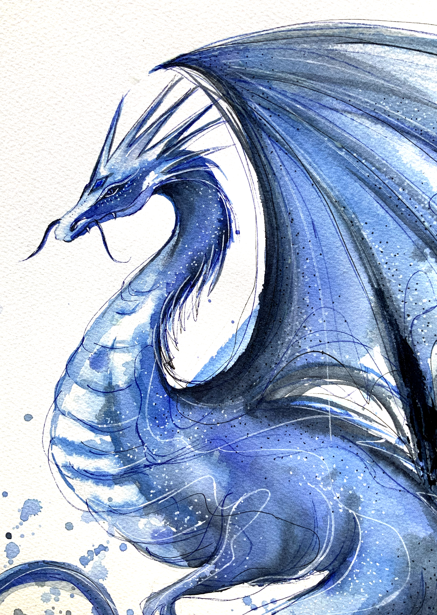 Blue Dragon, Keeper of Light - Art Lovers Australia