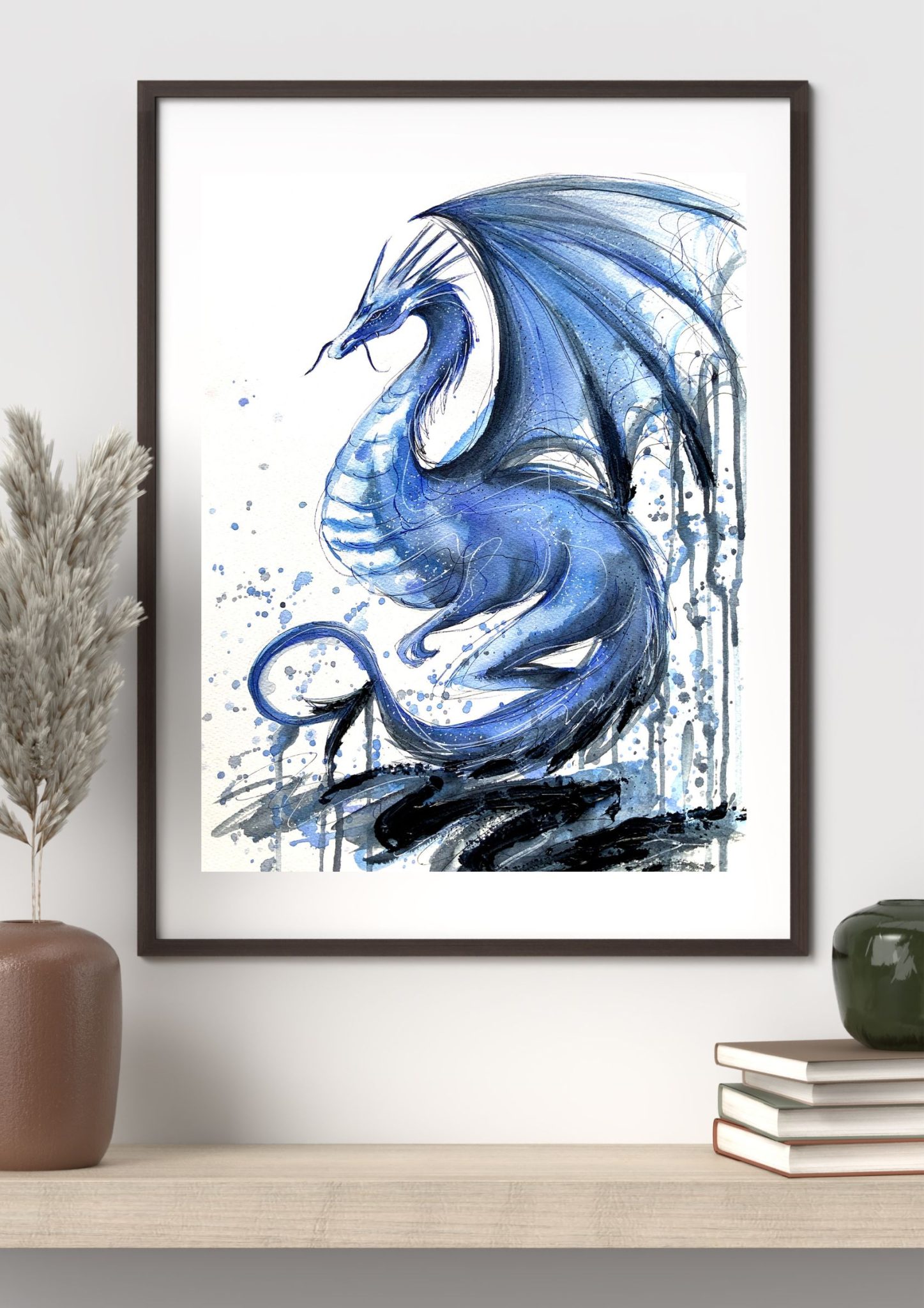 Blue Dragon, Keeper of Light - Art Lovers Australia