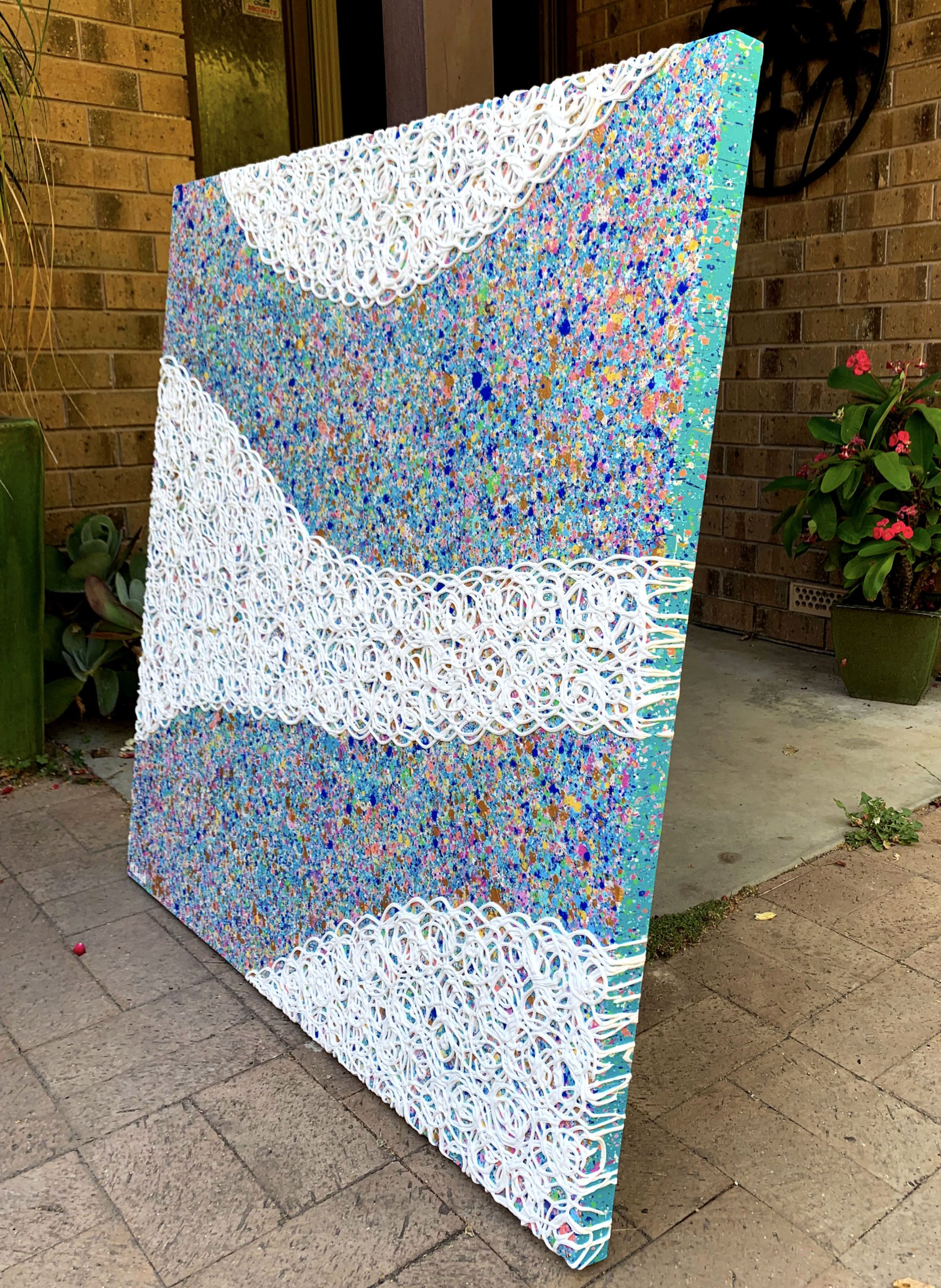 Beach Swirls - Art Lovers Australia