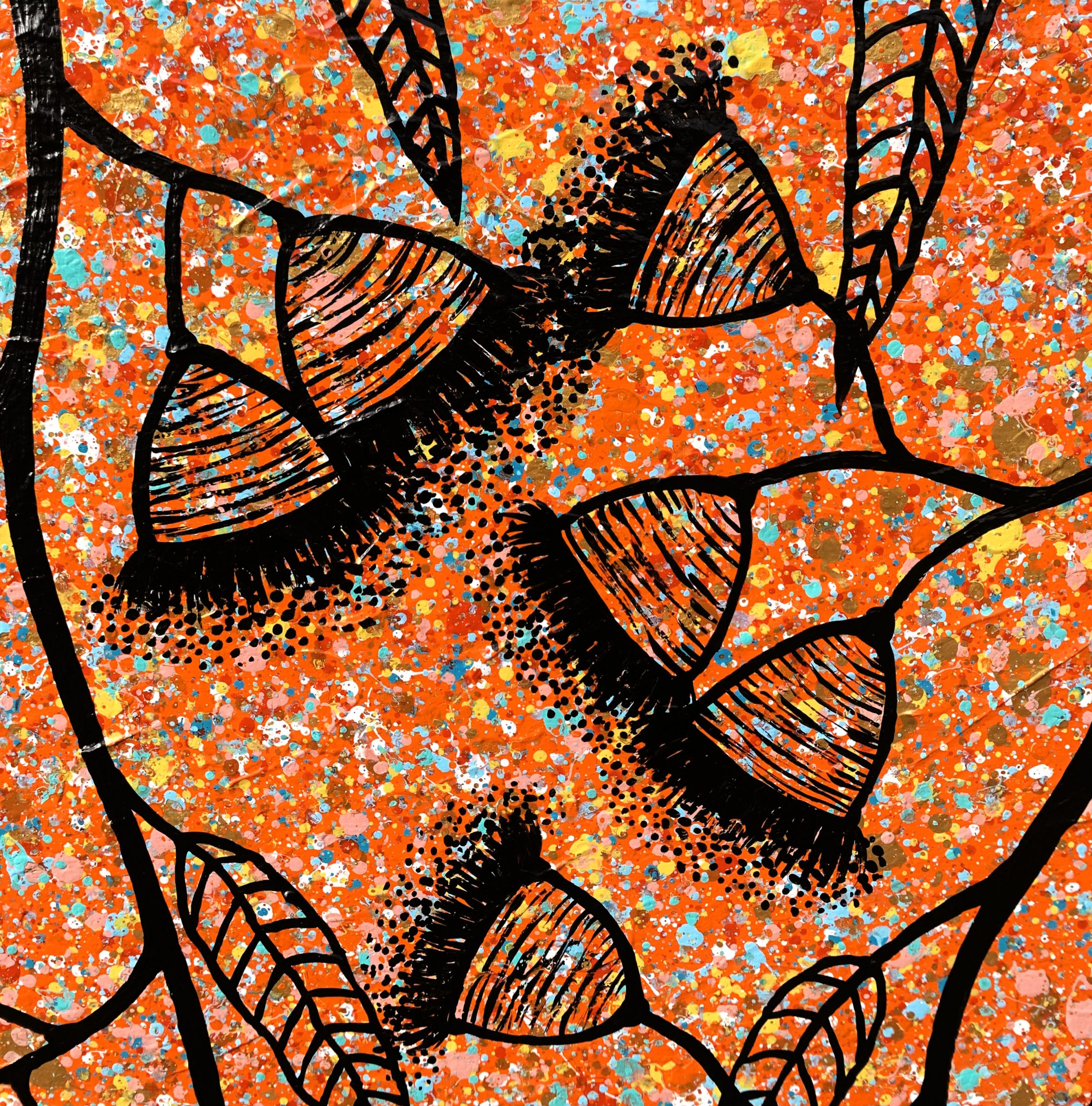 Outback Flowering Gum Tree - Art Lovers Australia