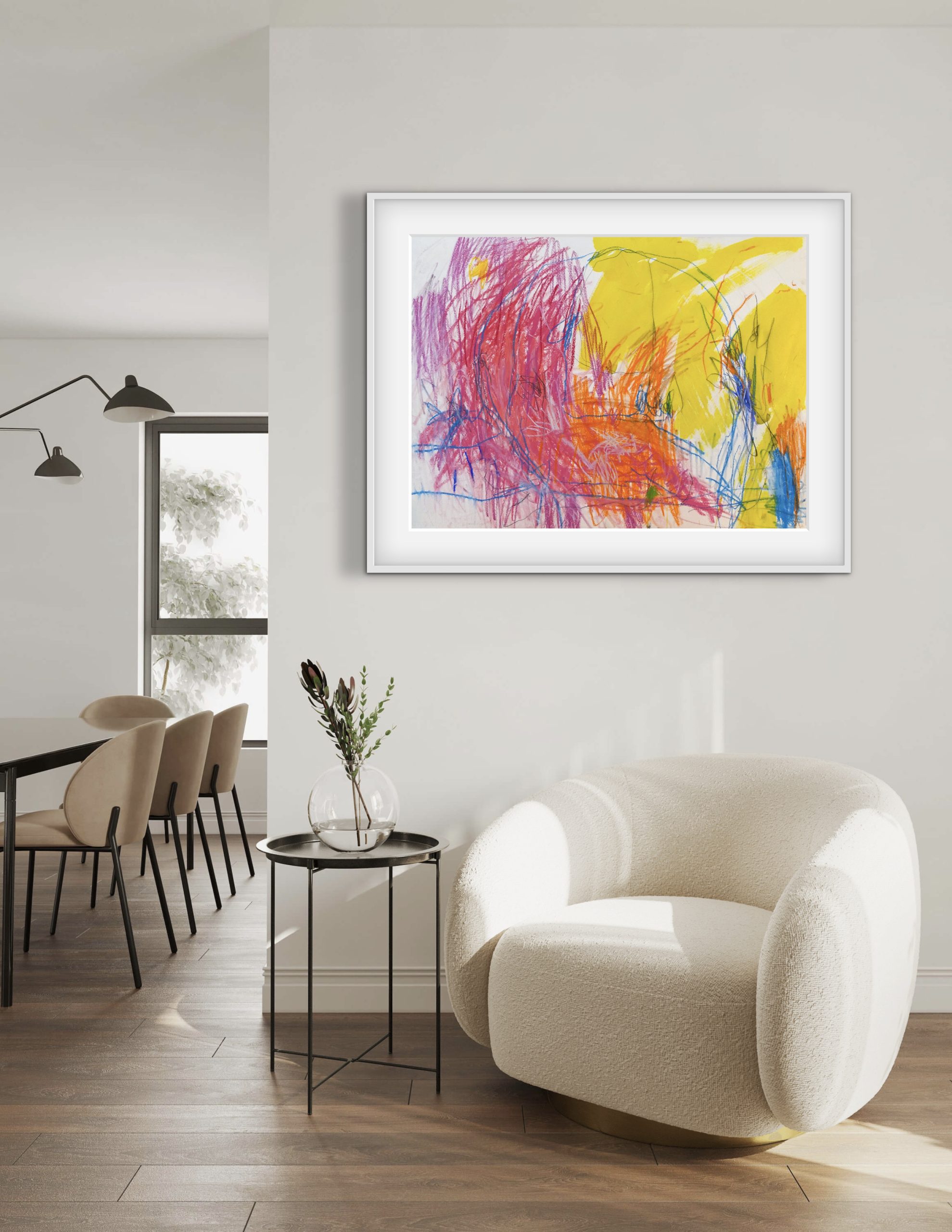 Pink and Orange Days - Art Lovers Australia